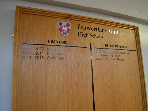 Lettering | Creative Honour Boards